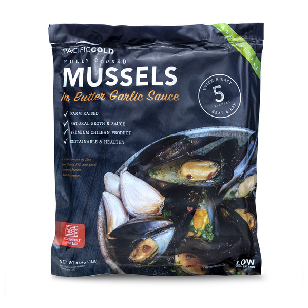 Pacific Gold Black Mussel Cooked 454g | Supermarket near me in ...