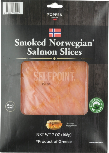 Smoked Norwegian Salmon Slices | NetCost