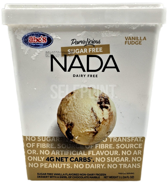 NADA Sugar Free Vanilla Fudge Ice Cream | Fooderie