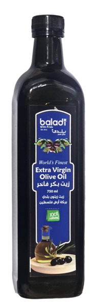 Baladi Extra Virgin Olive Oil 750ml (Jerusalem) | Supermarket near me ...