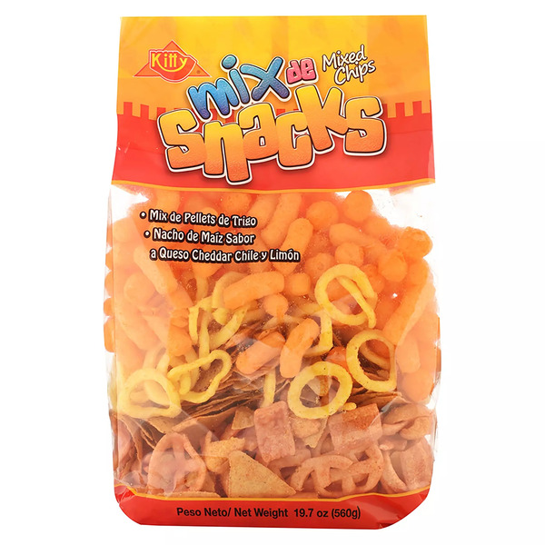 SNACKS MIX BOLSA KITTY 560G PAQUETE GRANDE | El Fuerte
