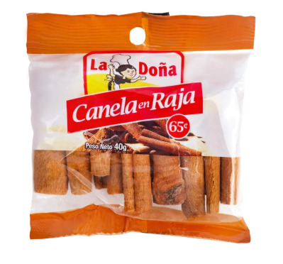 LA DOÑA CANELA EN RAJA 40 GR | El Fuerte