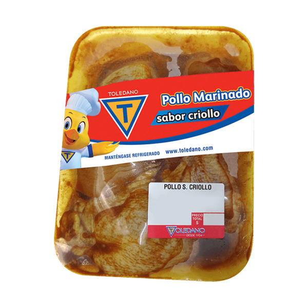 POLLO PICADO MARINADO EN BANDEJA - TOLEDANO | El Fuerte