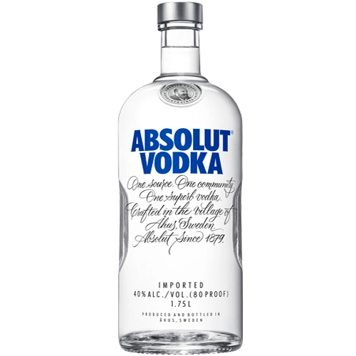 VODKA ABSOLUT BLUE 1750 ml | El Fuerte
