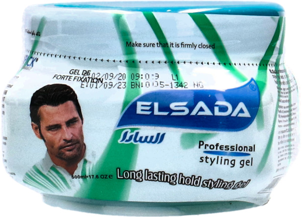 Elsada Professional Styling Green Hair Gel 500Ml | City Hypermarket ...