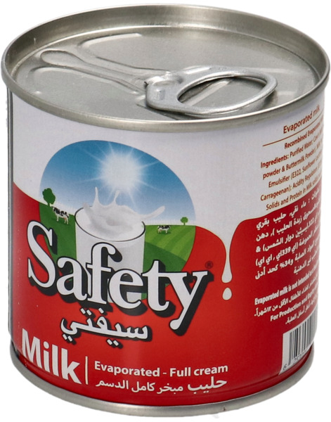 Safety Evaporated Full Cream Milk 170G | City Hypermarket Kuwait Online