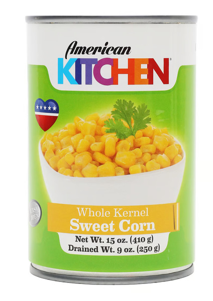 American Kitchen Whole Kernel Sweet Corn 410G | City Hypermarket Kuwait ...