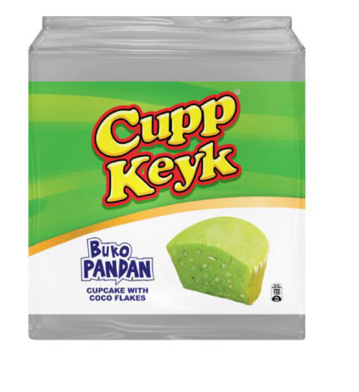 Rebisco Cupp Keyk Buko Pandan Cupcake With Coco Flakes 34G | City ...