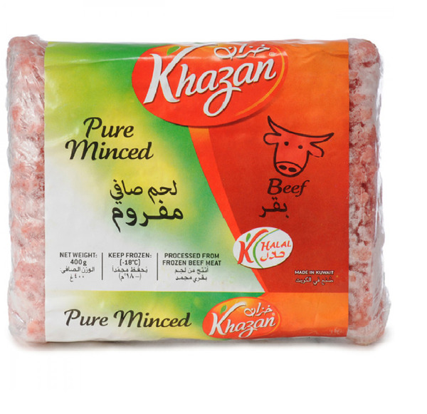 Khazan Squared Minced Beef 400G | City Hypermarket Kuwait Online