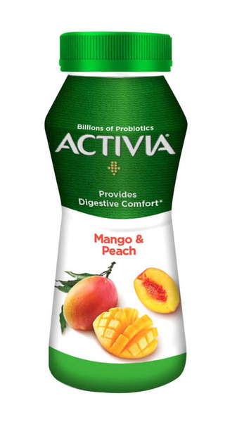 Activia Mango & Peach Yoghurt Drink 180Ml | City Hypermarket Kuwait Online