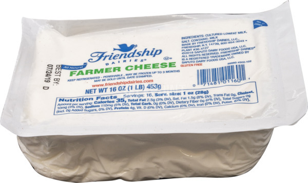 Gluten Free Farmer Cheese | NetCost