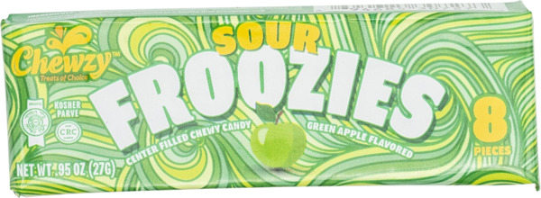 Froozies Sour Green Apple Chewy Candy 8 ct | Newday