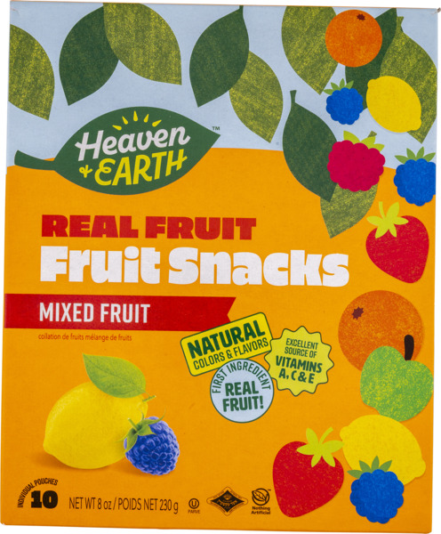 Real Mixed Fruit Snacks Pouches 10 ct | Glatt 27