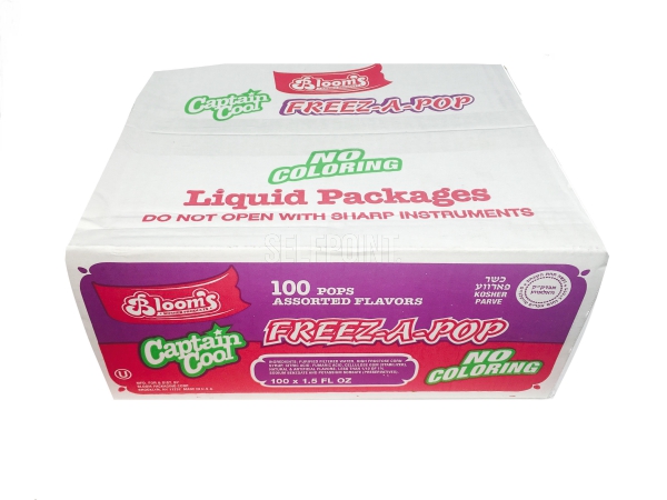 Captain Cool Freeze-A-Pops 100 ct | Shop Gourmet Glatt!