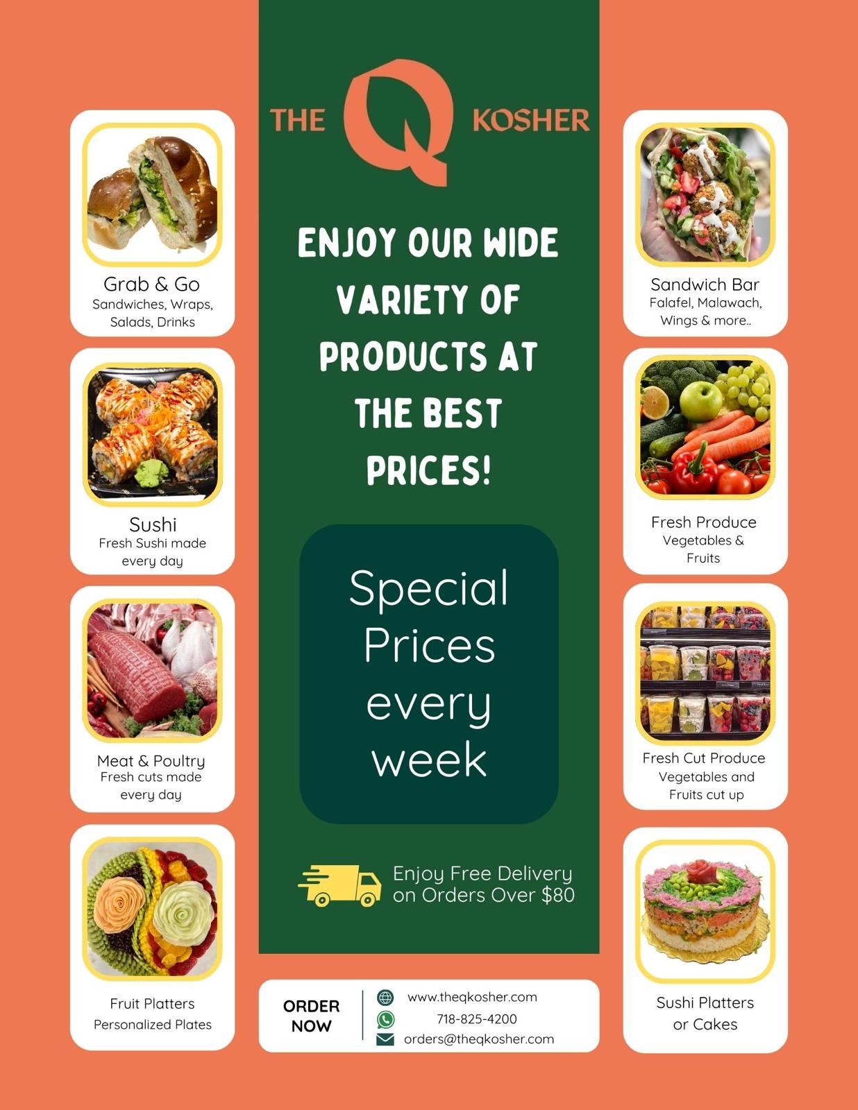 Specials | THE Q KOSHER