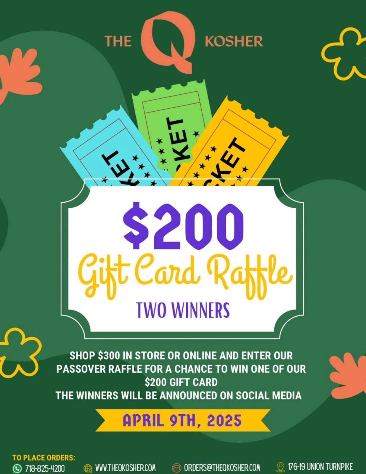 Specials | THE Q KOSHER